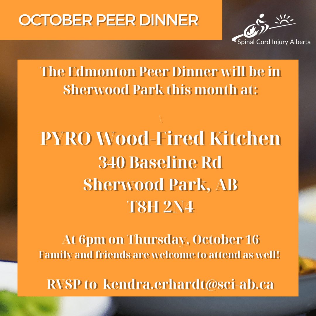 YEG Peer Dinner | PYRO Wood Fired Kitchen in Sherwood Park – SCI Alberta